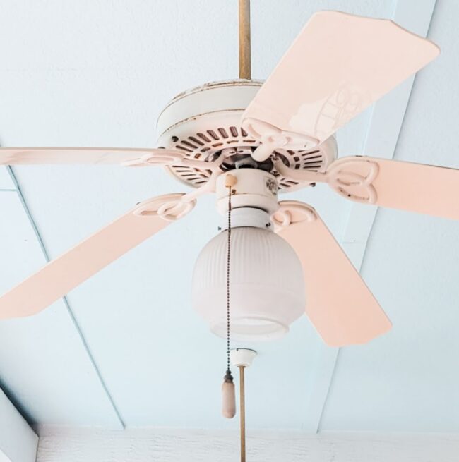 how I turned my ceiling fan lights into vases – Inspire Me 2 DIY